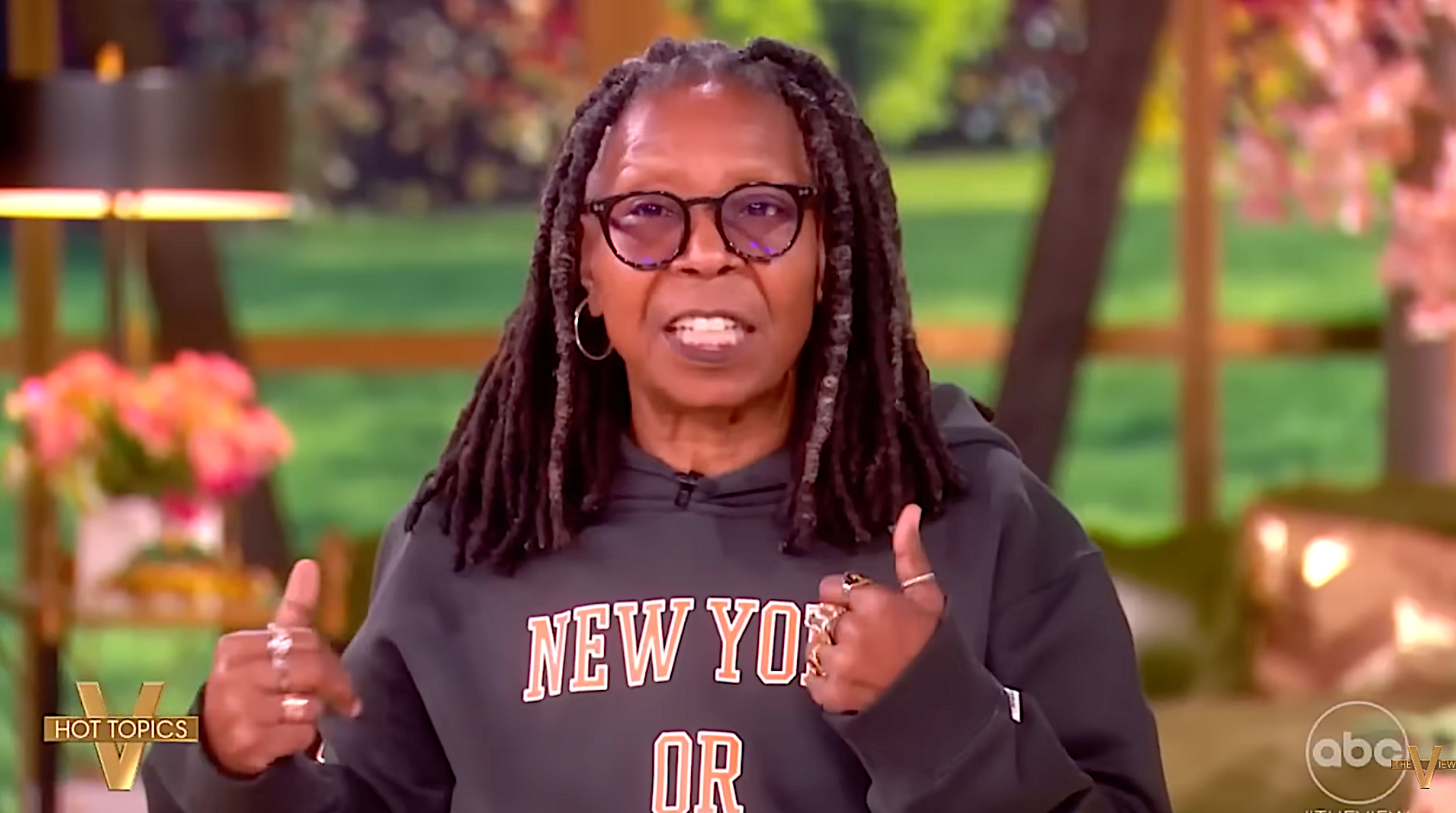 Whoopi Goldberg offers shocking take on Trump's Knicks game attendance