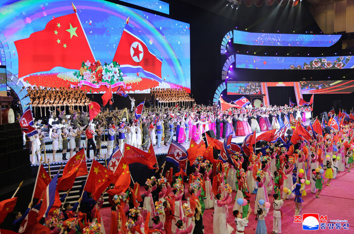 N Korea's concert for Chinese leader