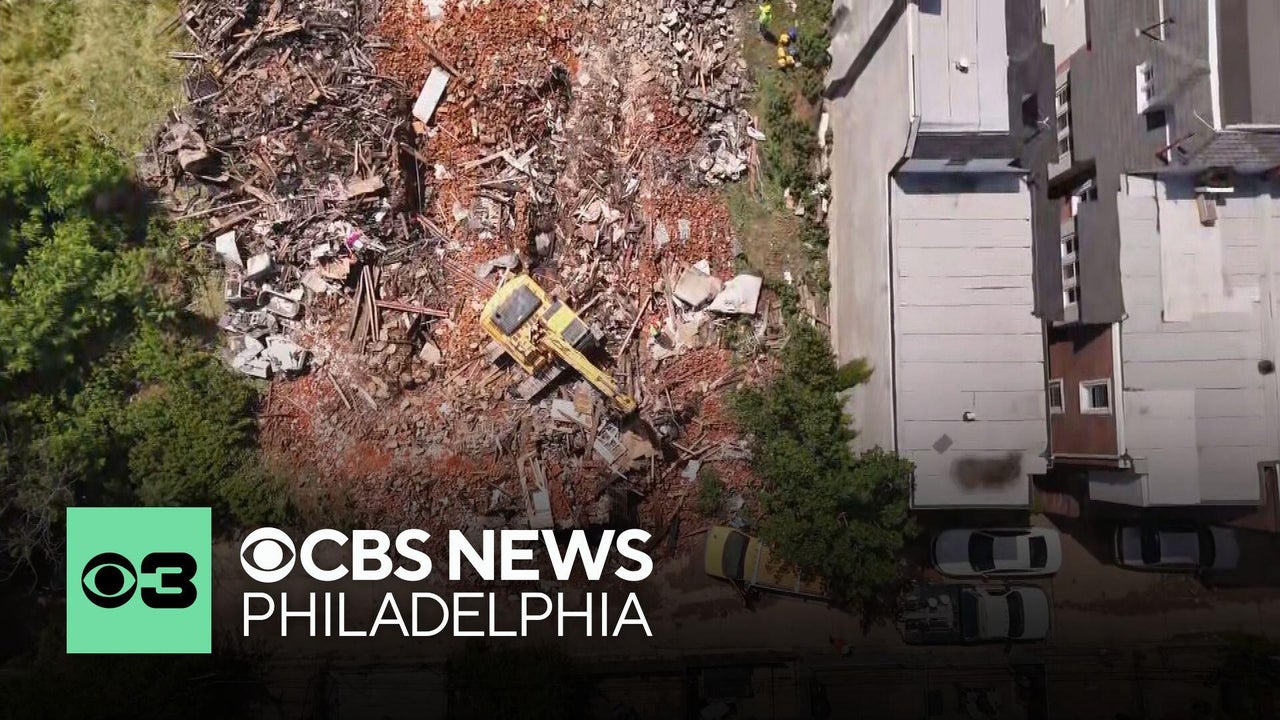 Man found dead after fire in North Philadelphia, building demolished