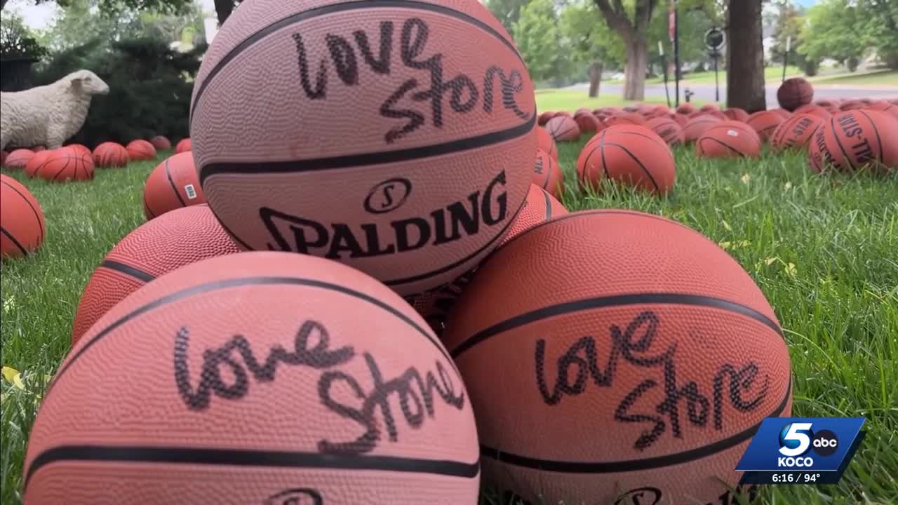 Thousands of 'Love, Stone' basketballs from Nichols Hills now headed to ...