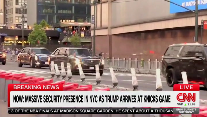 Chaos erupts as Trump security paralyzes Knicks fans