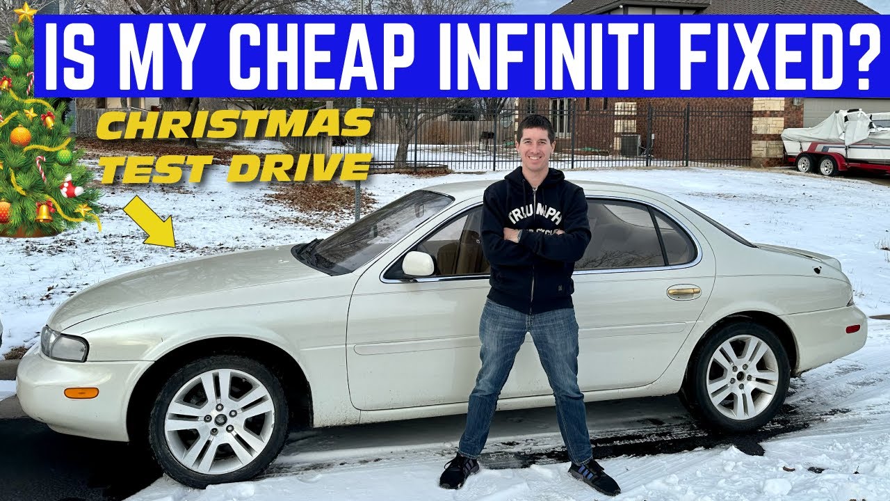 Christmas Miracle? DRIVING My CHEAP Inifiniti J30t