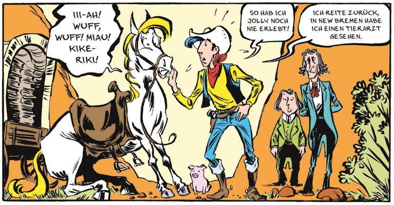 Märchenstund mit Colt im Bund – Zum 80. Geburtstag trifft Lucky Luke ...