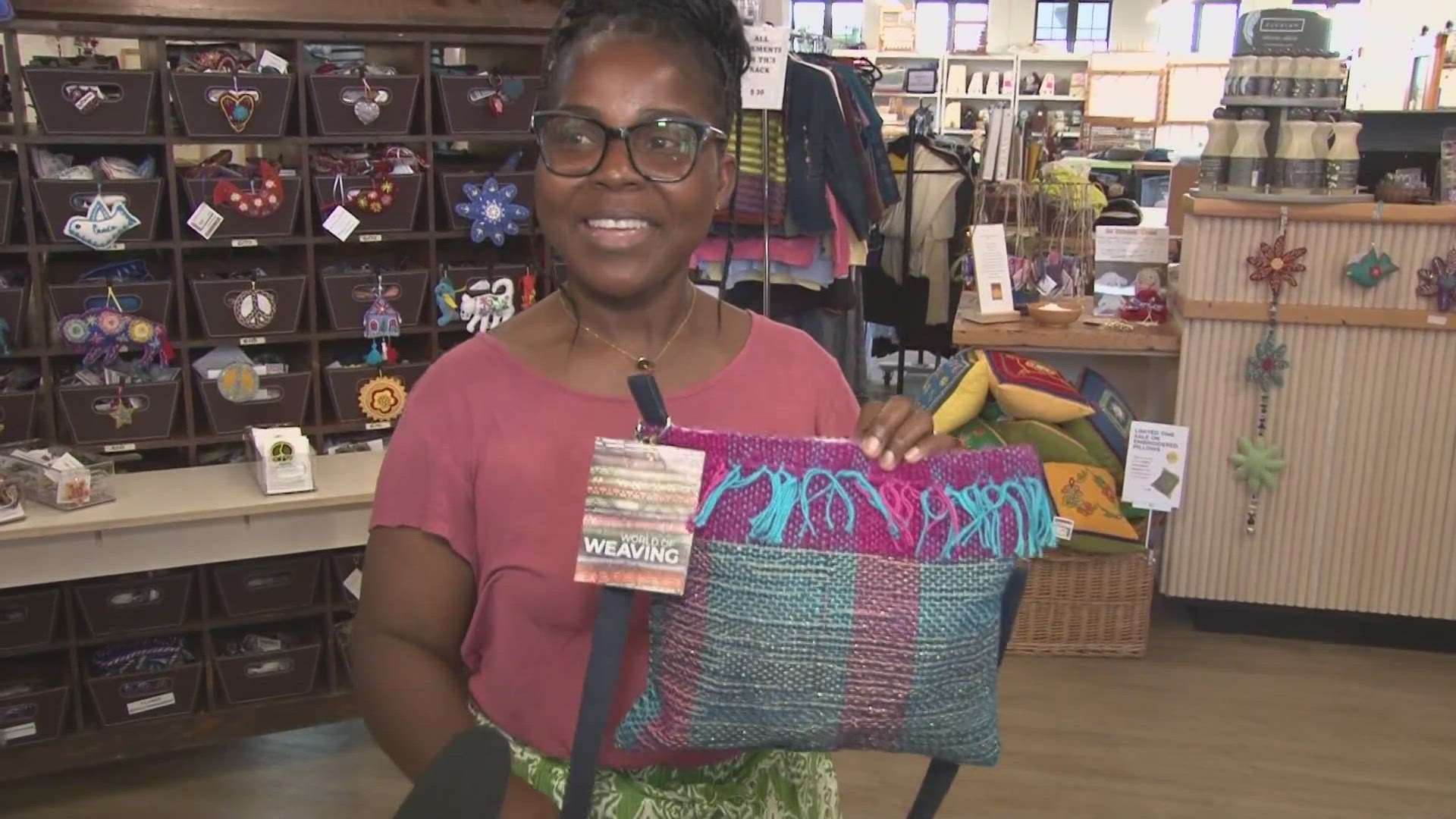 Refugee women graduate from Stitch Buffalo weaving program