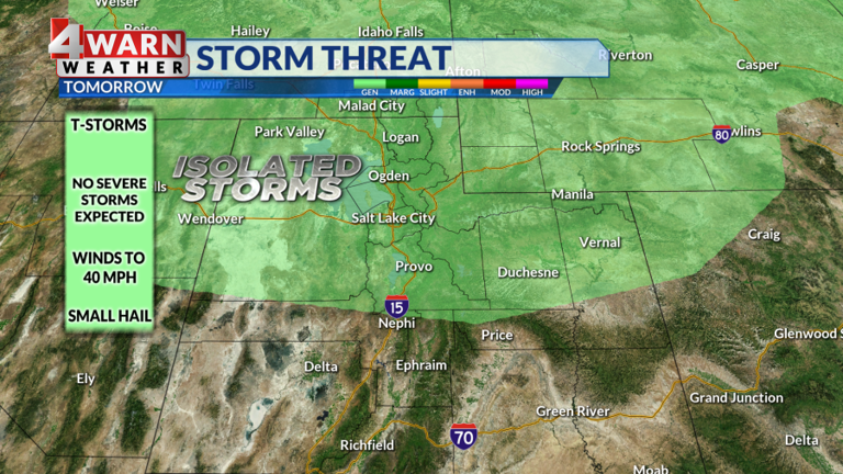 Fire weather danger continues this week with a few isolated storms ...