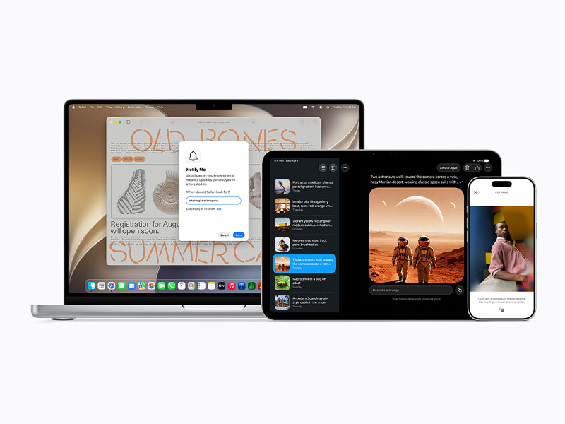 「構図ミスったわ～」をAIで救済。Apple Intelligenceの新機能