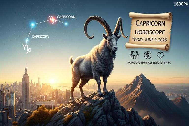 Capricorn horoscope today, June 9, 2026