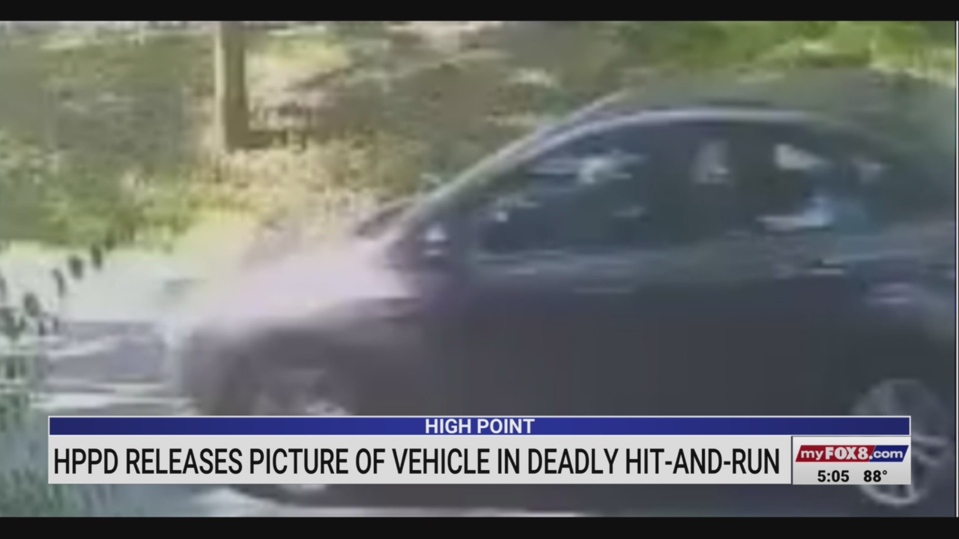 High Point police release picture of vehicle in deadly hit-and-run