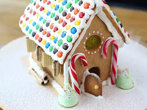 Gingerbread house for Christmas