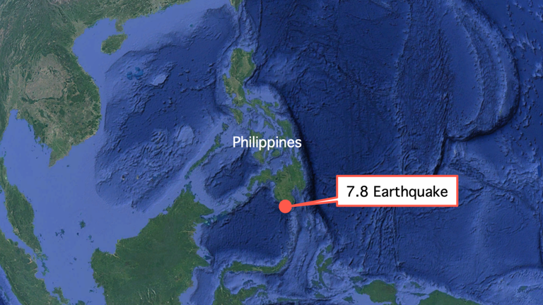 Deadly 7.8 magnitude earthquake kills 32 in southern Philippines ...
