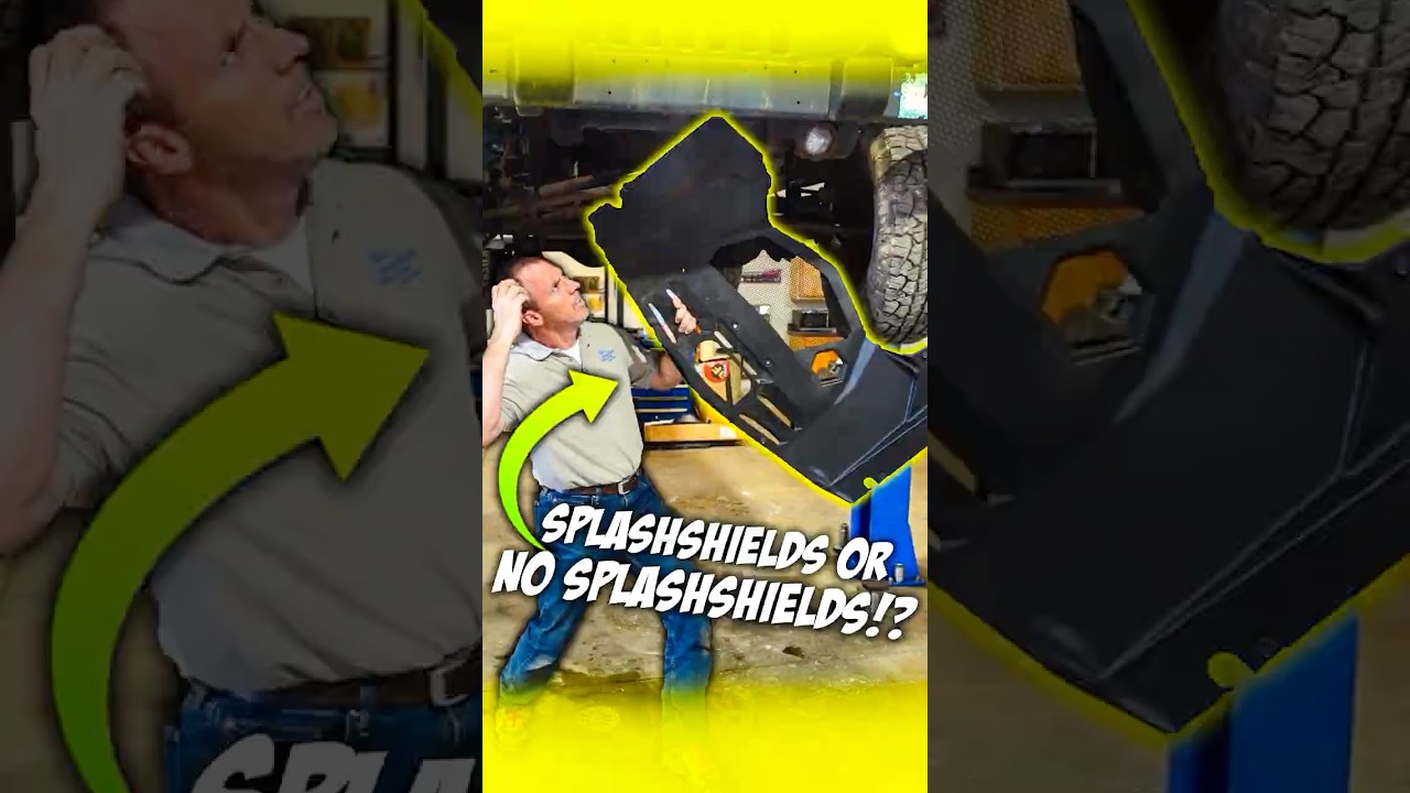 Do splash shields really make a difference? Let's find out!