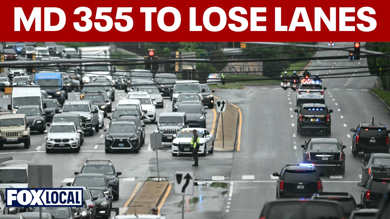 MD 355 to lose lanes for summer Metro closures, threatening commuter delays