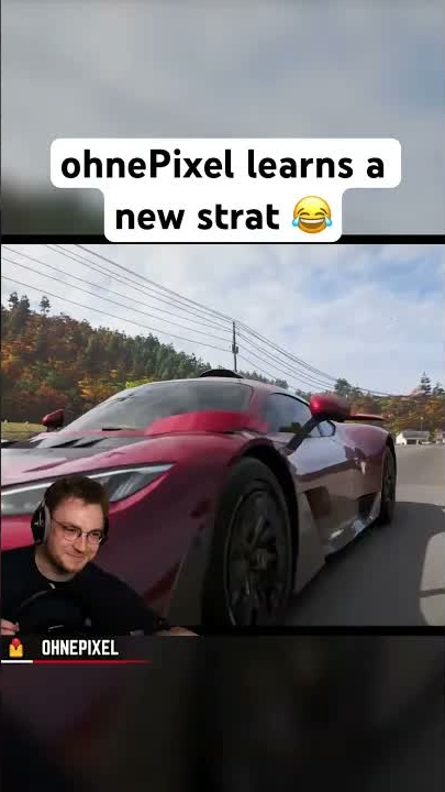 OhnePixel learns a new strat 😂 (Forza Horizon 6)