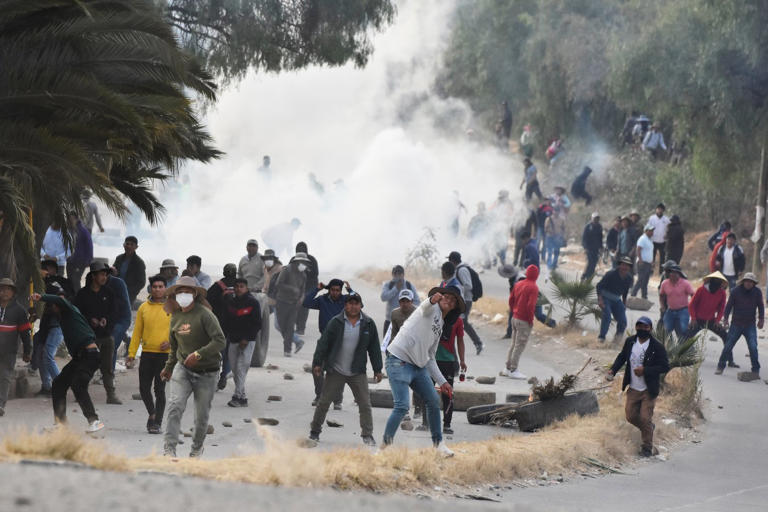 Des affrontements ont éclaté entre manifestants et forces de l'ordre en ...