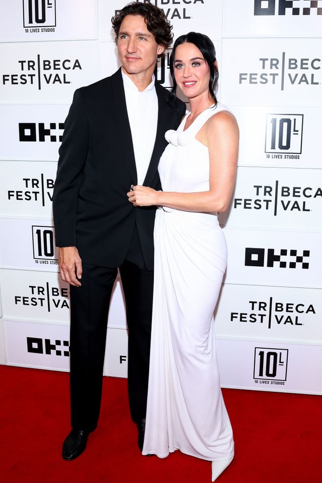 Katy Perry and Justin Trudeau make red carpet debut at Tribeca Festival