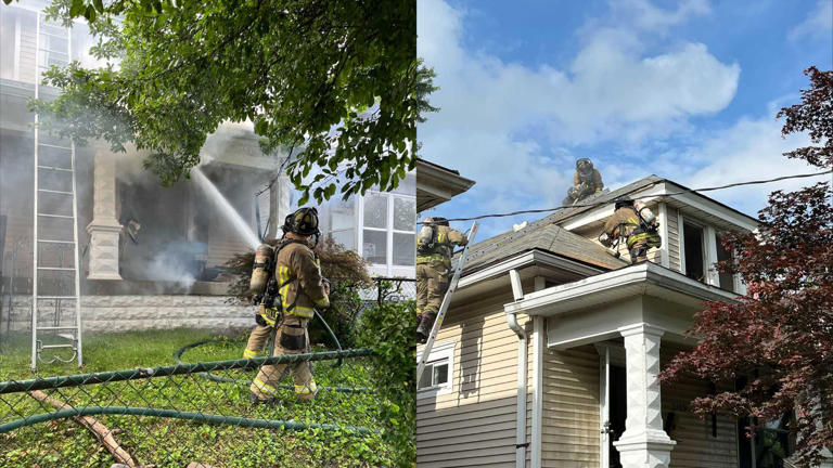 House fire in Russell neighborhood displaces residents