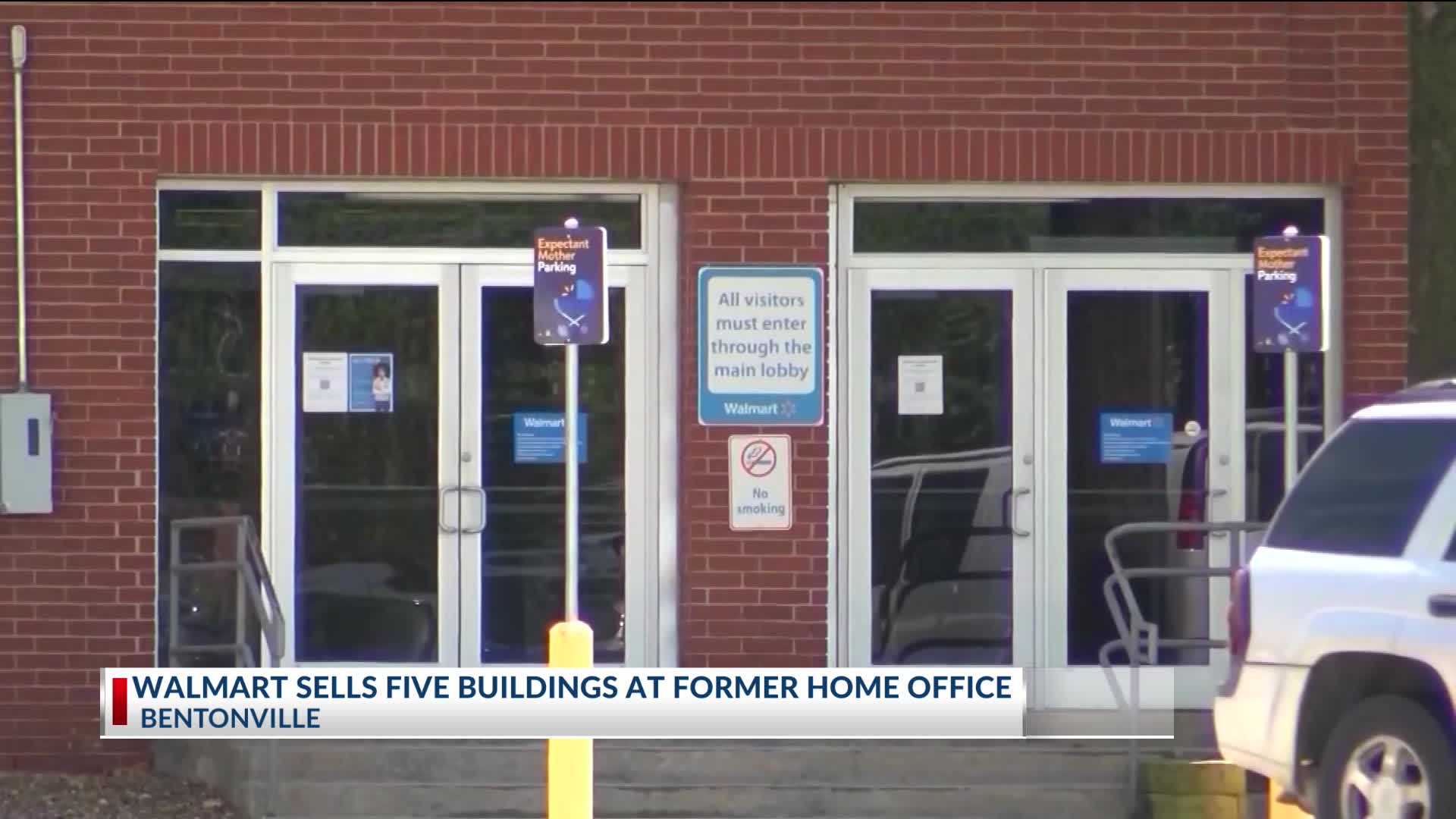 Walmart sells five buildings at former home office
