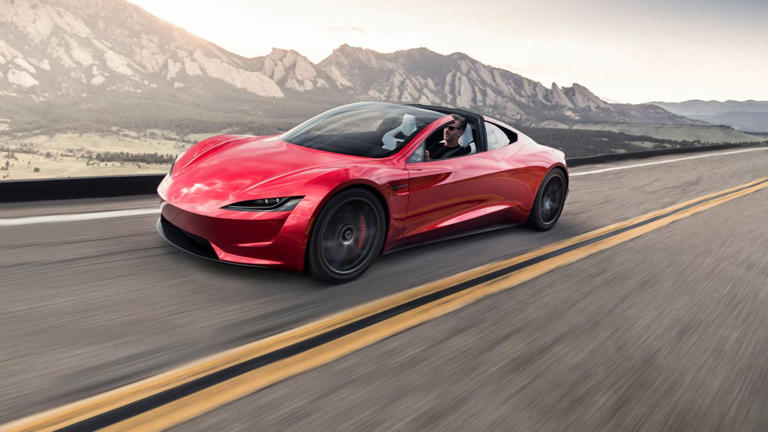 Tesla Roadster’s rocket-powered reveal isn’t happening this summer