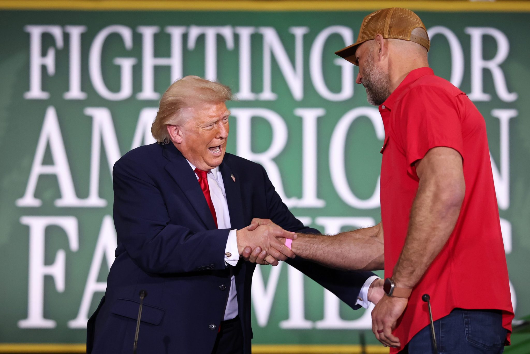Trump, who has repeatedly called climate change fake, is now ...
