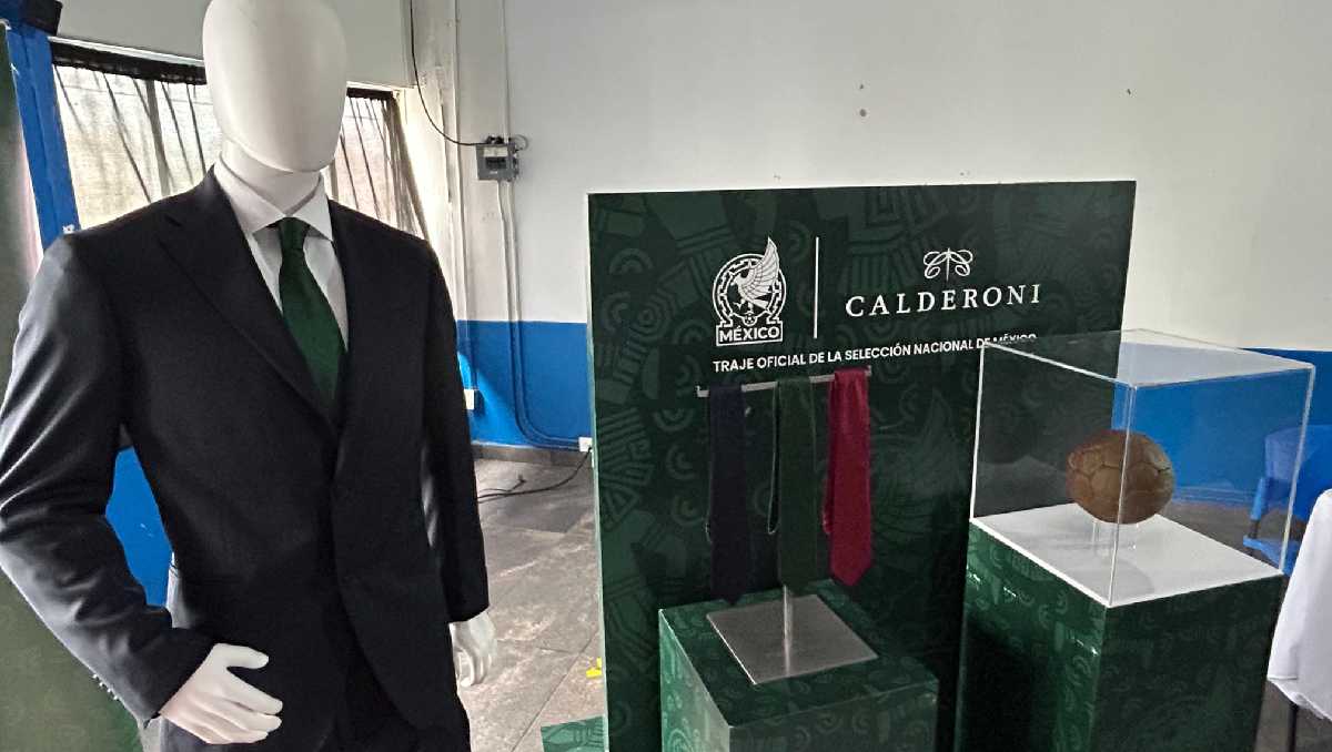 Manos mexiquenses confeccionan traje oficial de la Selección Mexicana