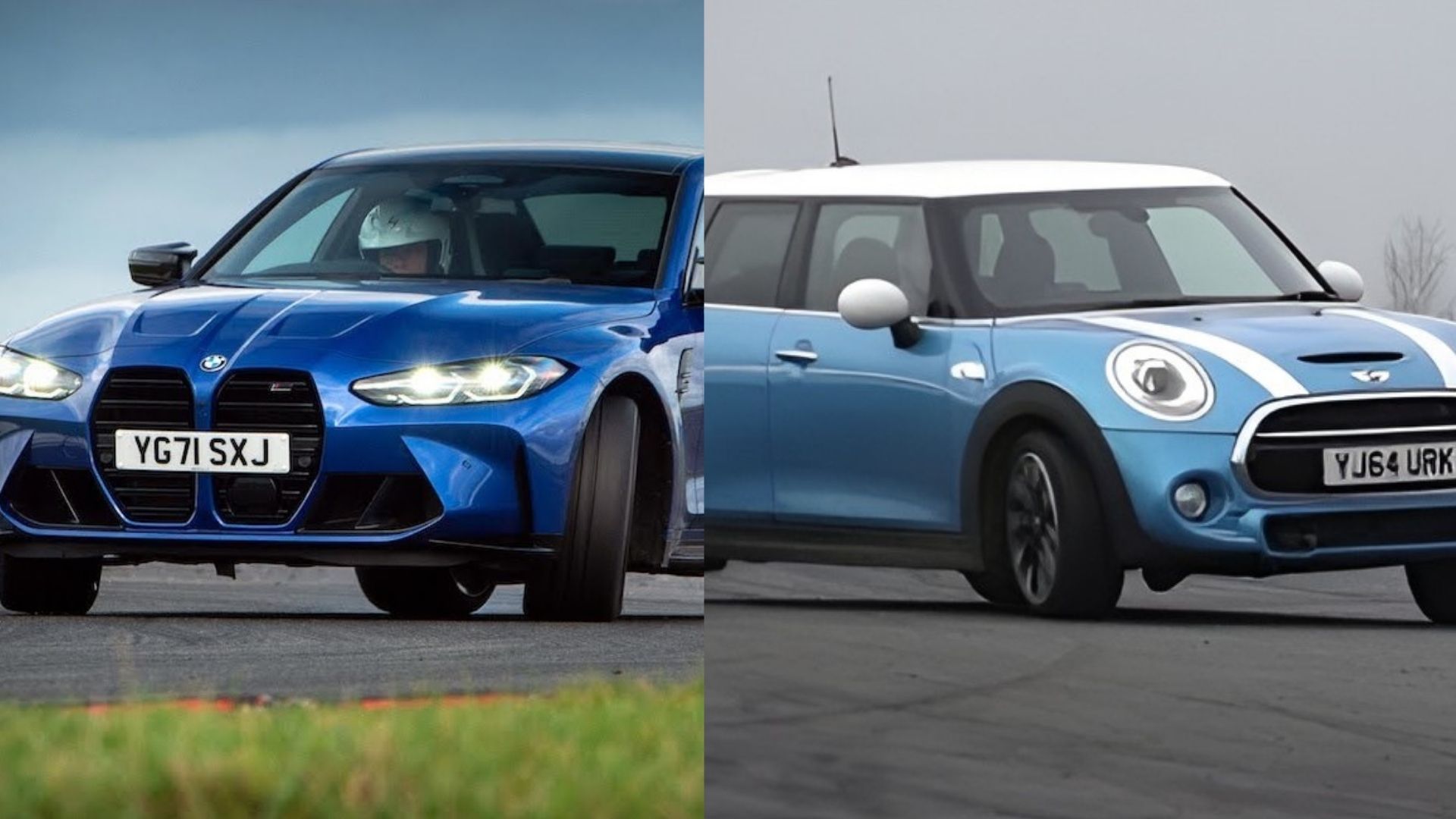 BMW M3 v/s Mini Cooper S
