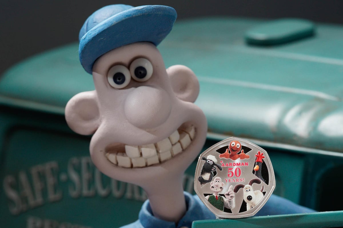Cracking news Gromit! New Royal Mint 50p coin celebrates 50 years of ...
