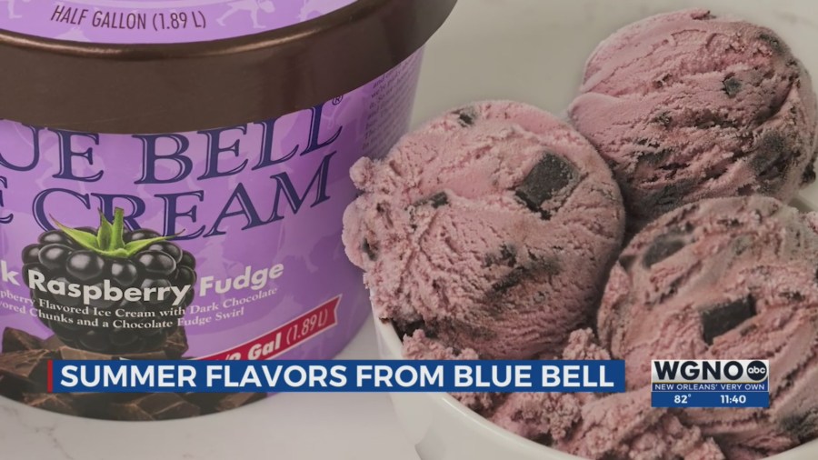 Lunchtime lagniappe: Blue Bell Ice Cream releases summertime flavors