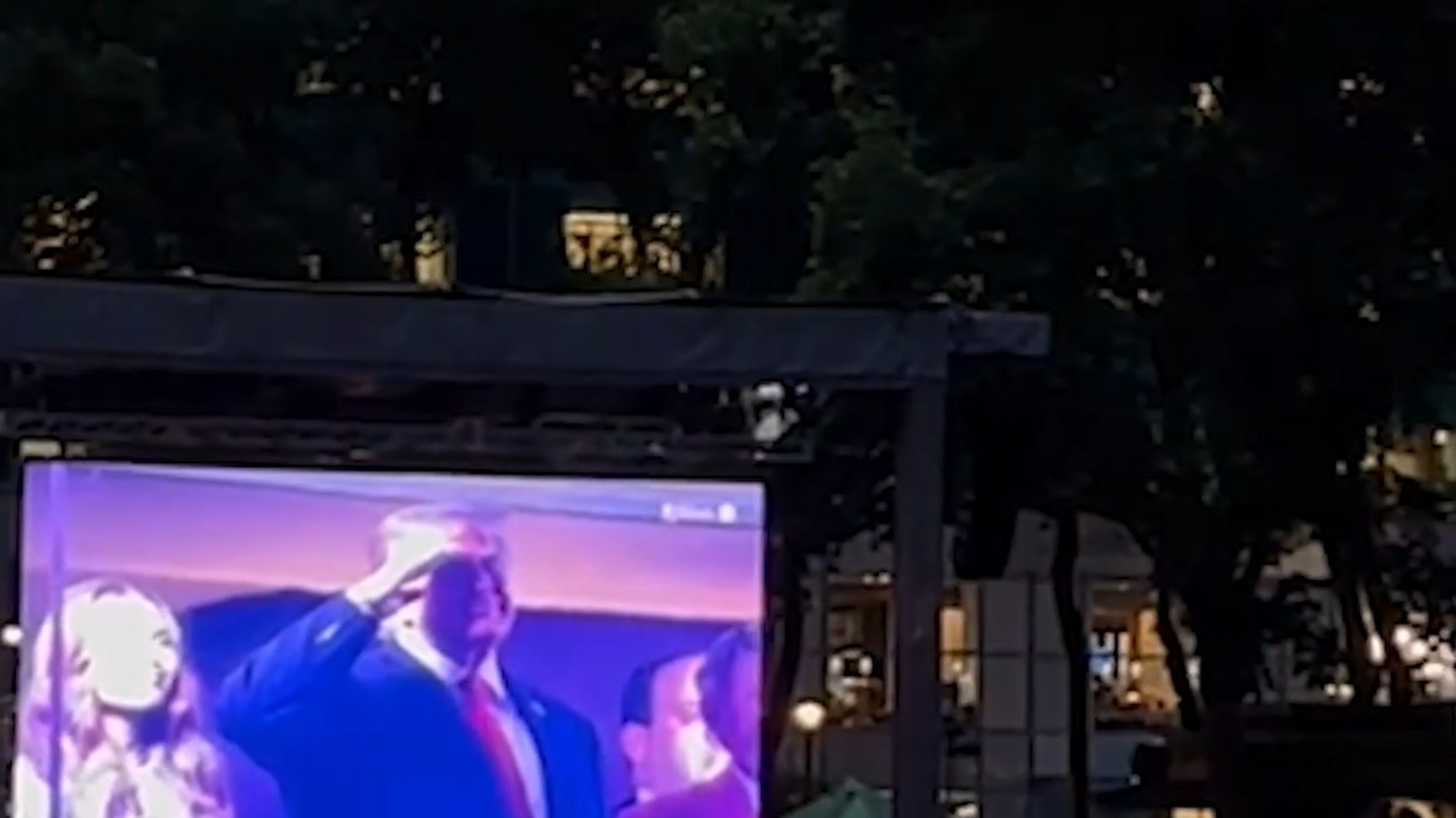 Knicks fans respond as Trump appears on screen ahead of Game 3