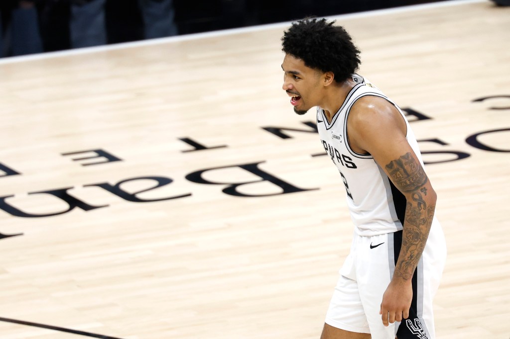 Dylan Harper picks 1 word to describe Spurs' Game 3 mindset