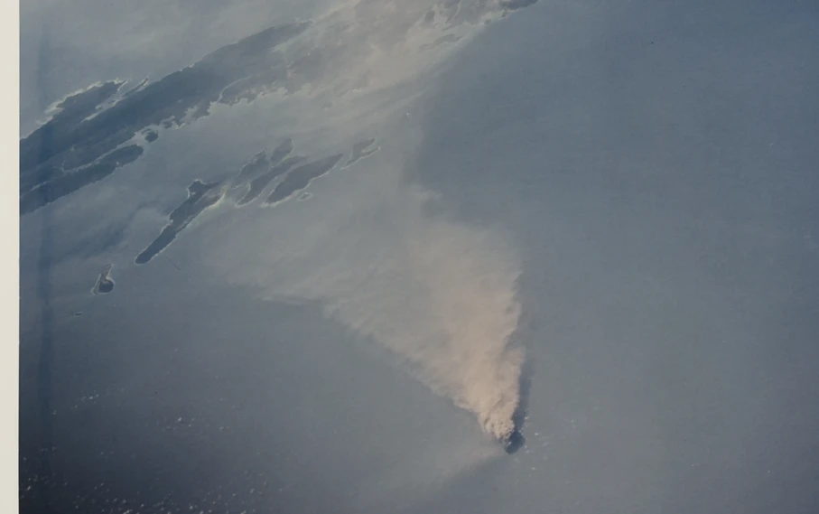 India’s only active volcano continues to erupt in isolation