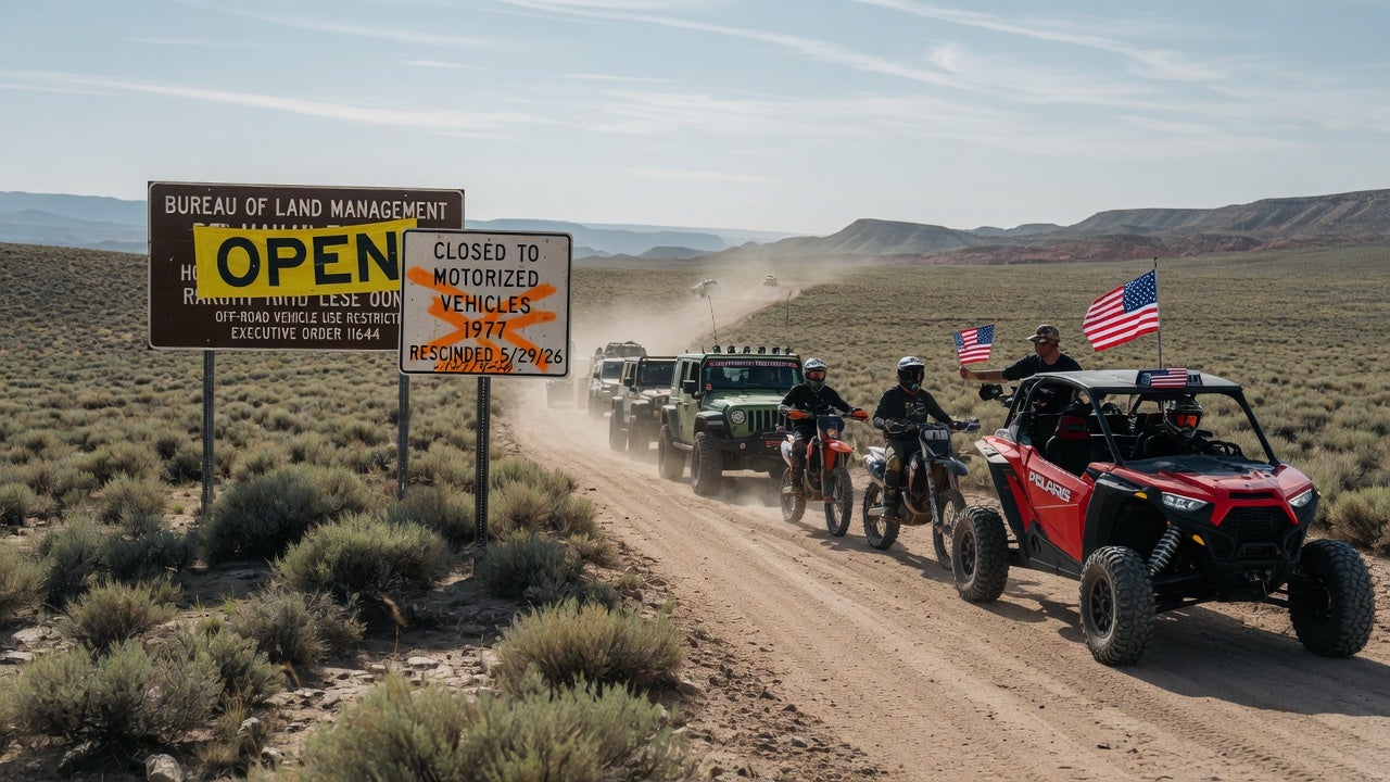 Trump rescinds decades-old off-road vehicle bans on federal public lands