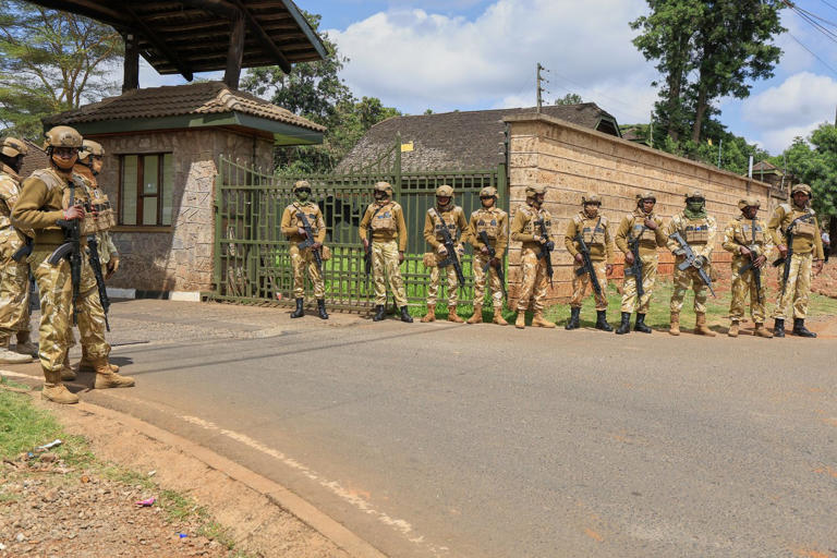 Kenya's former chief justice David Maraga arrested at protest of ...