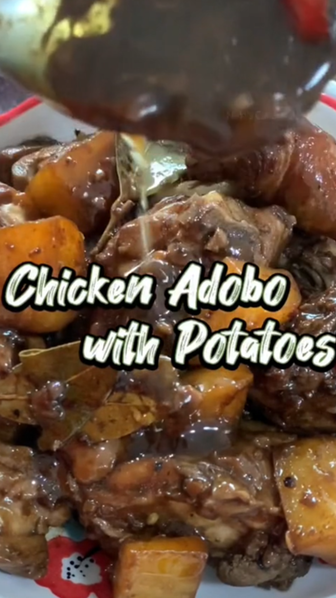 What makes this chicken adobo recipe so hearty and rich?