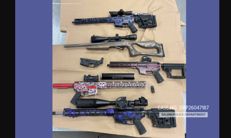 Salem man, 64, arrested for alleged domestic violence, manufacturing guns