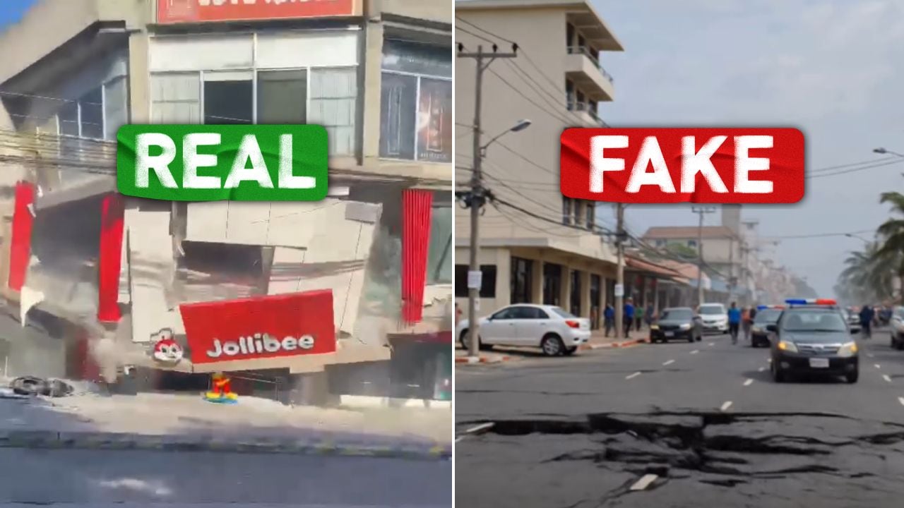 Fact check: Real vs. fake Philippines earthquake footage
