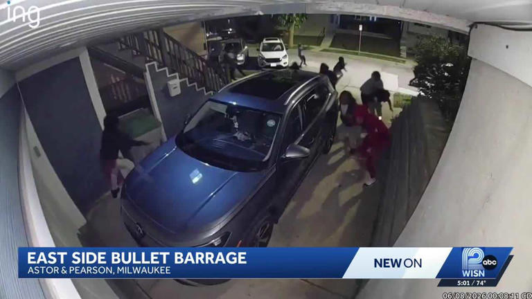 'Wild West': Shootout on Milwaukee's east side caught on camera