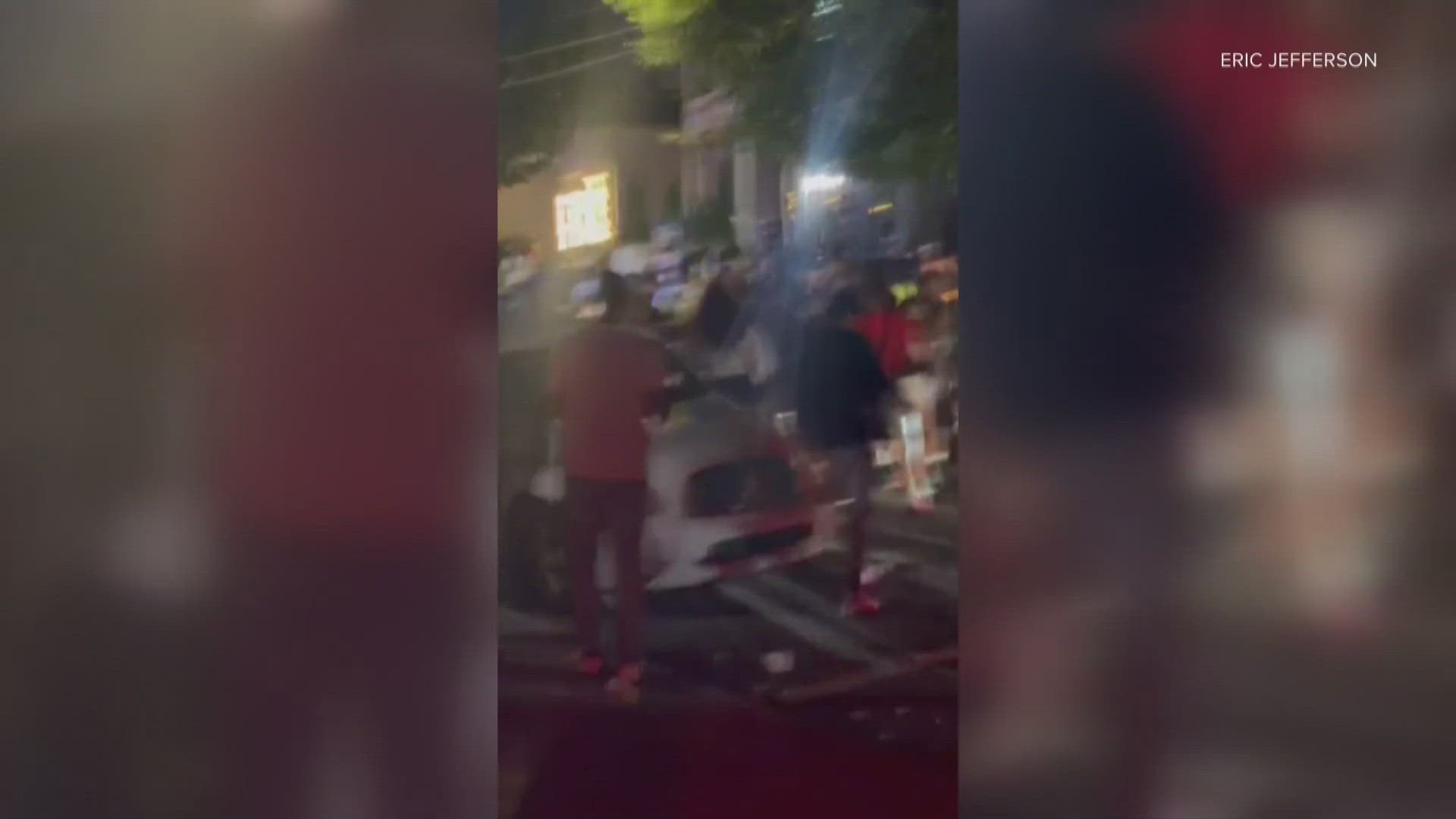Videos show officers breaking up another fight on Bardstown Road