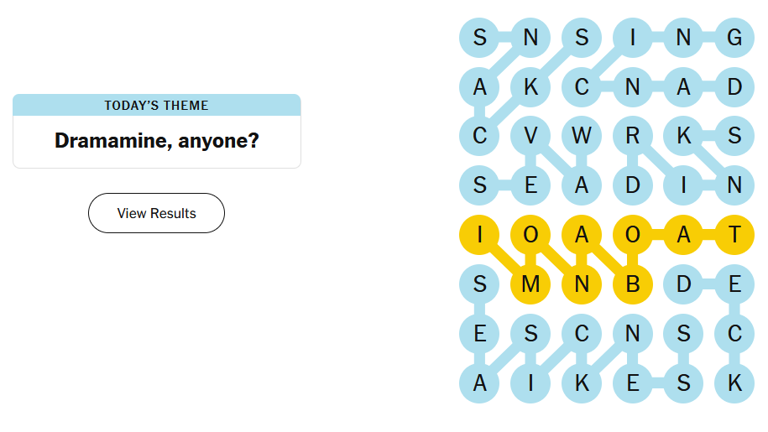 Today's NYT Strands hints and answer: solutions to game #828, June 9