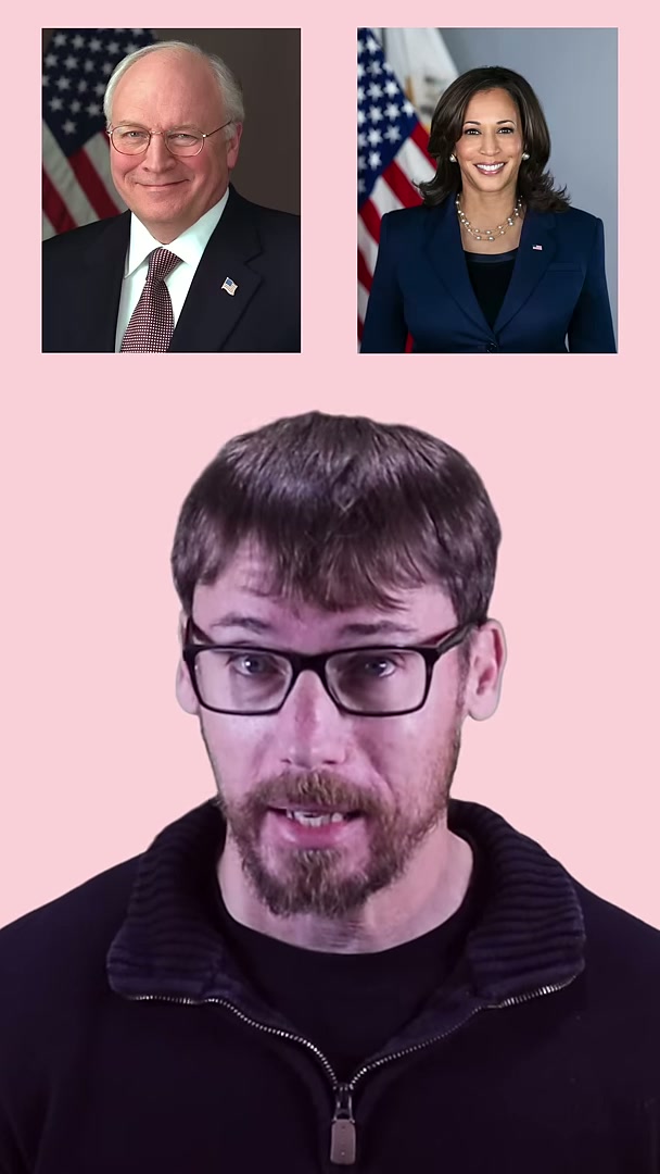 Wait, Dick Cheney and Kamala Harris were president?
