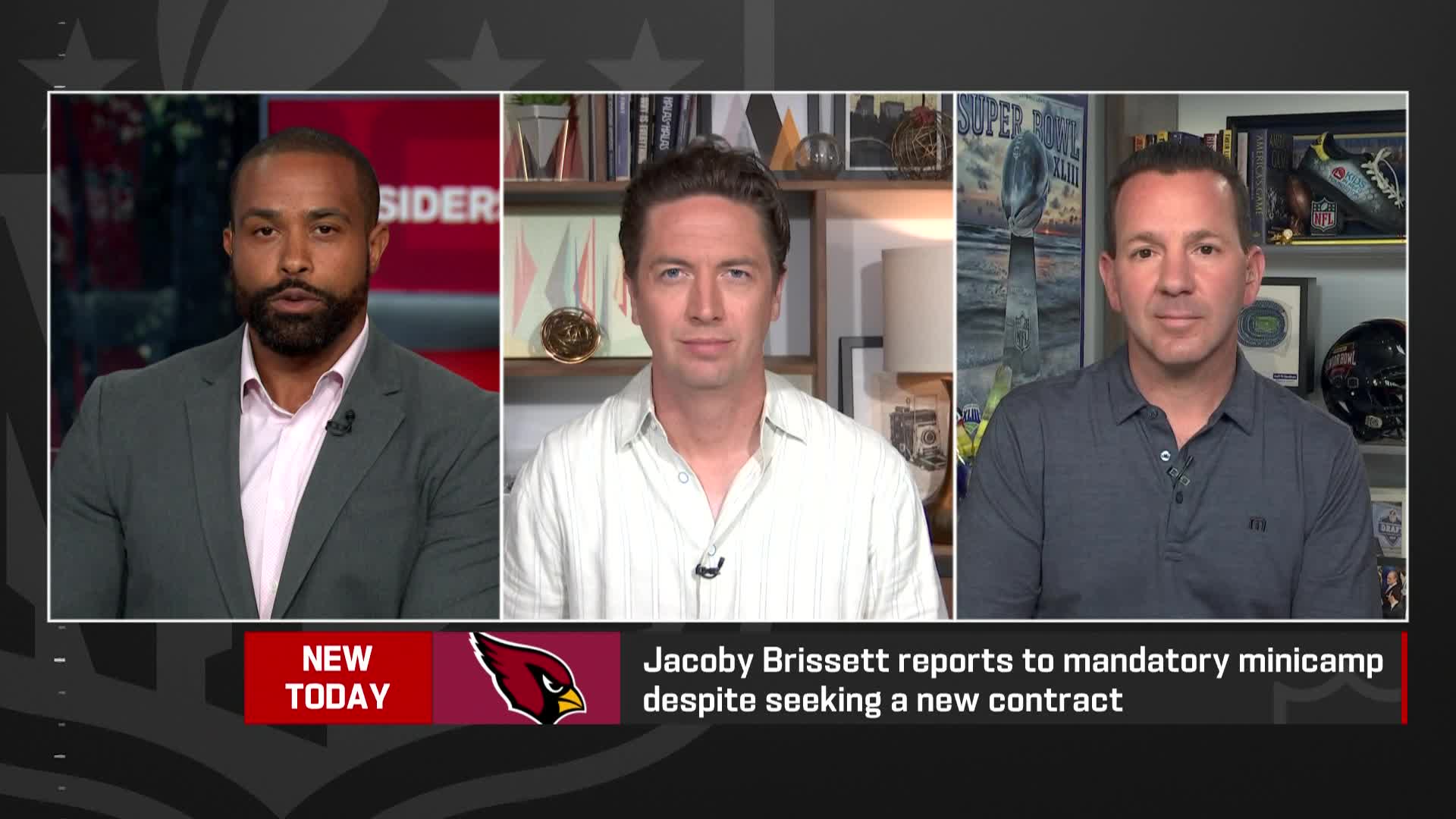 'The Insiders' breakdown Jacoby Brissett's contract holdout with Cardinals