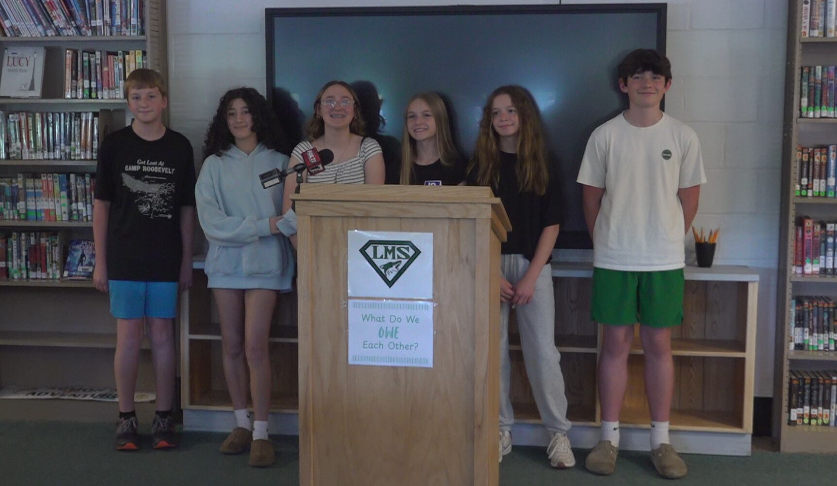 7th graders deliver speeches on ethics to community leaders