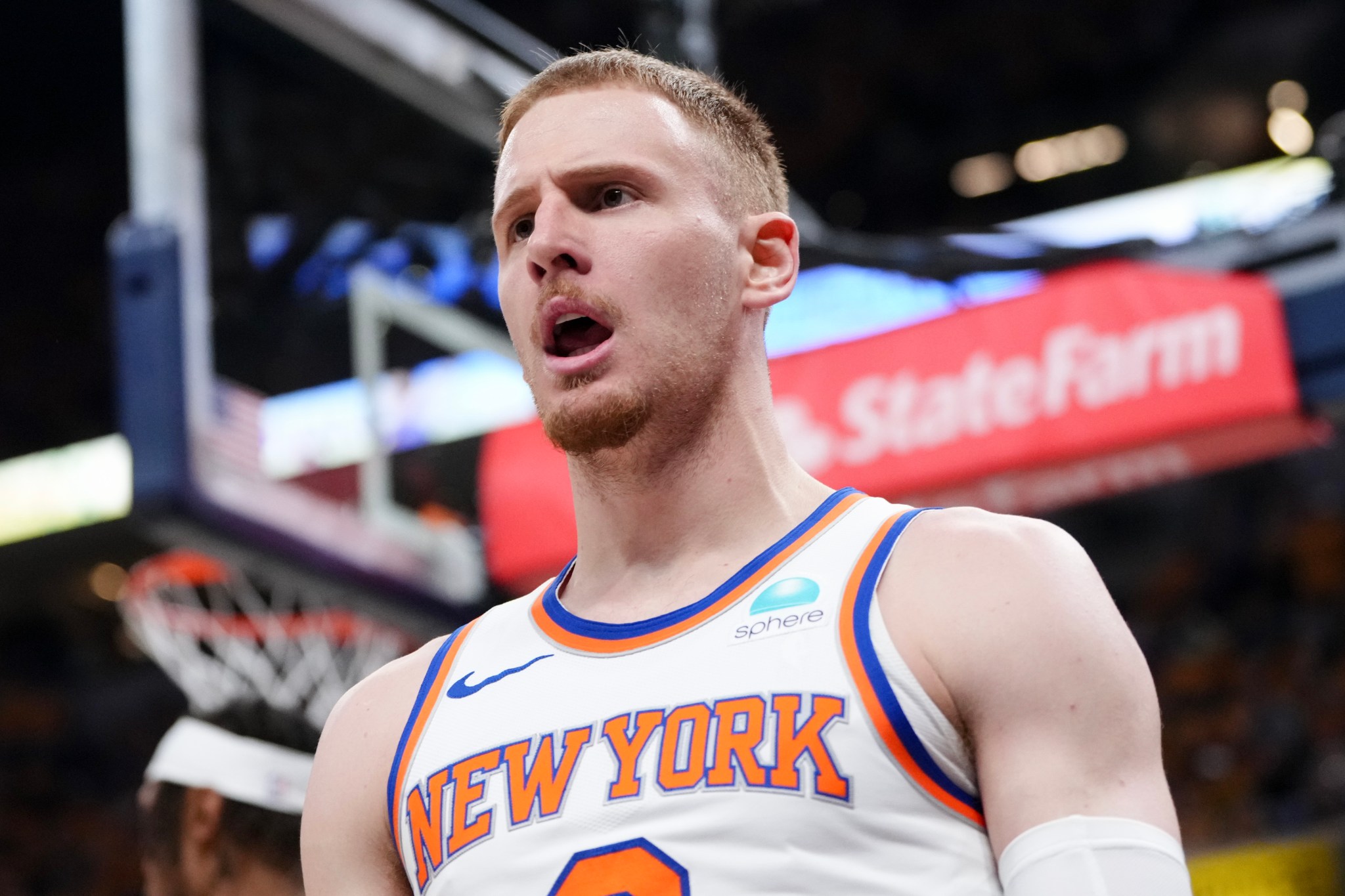 Former Knicks player Donte DiVincenzo spotted in NYC before Game 3
