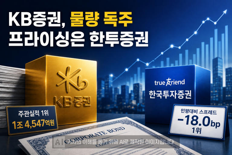 [DCM] KB증권 물량 싹쓸이에도 프라이싱 1위는 한투증권 [5월 리뷰②]