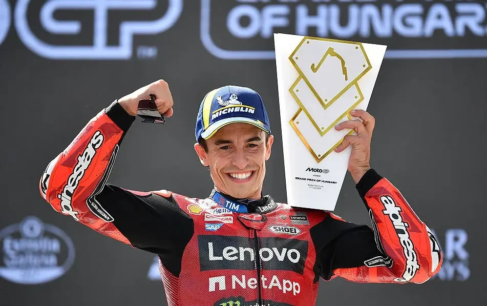 Marquez claims 100th win as Martin penalised after Balaton crash