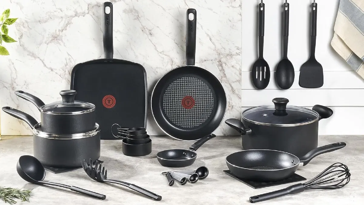 Renueva tu cocina con esta batería de T-fal 20 piezas antiadherente y ...