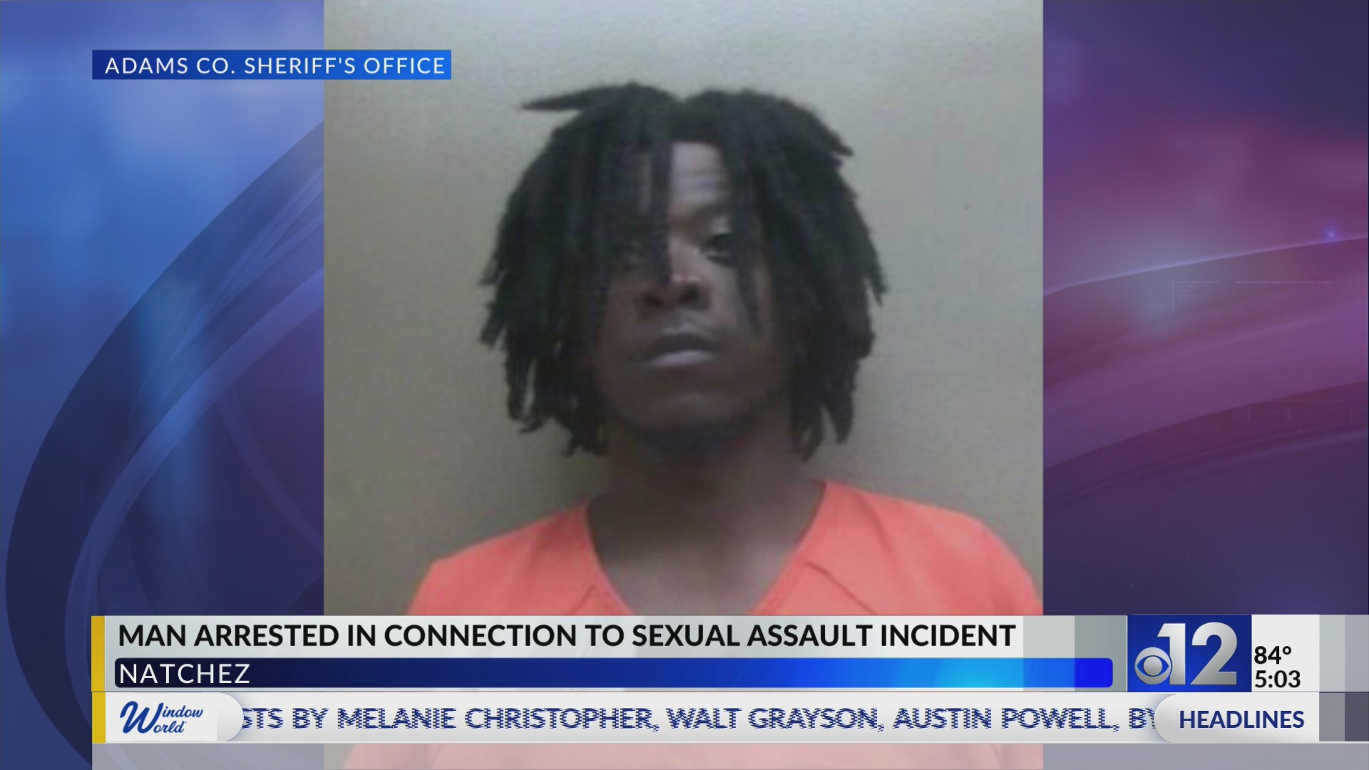Man arrested for statutory rape in Adams County