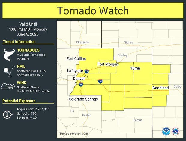 Thunderstorms move into metro area, ground stop issued for Denver ...