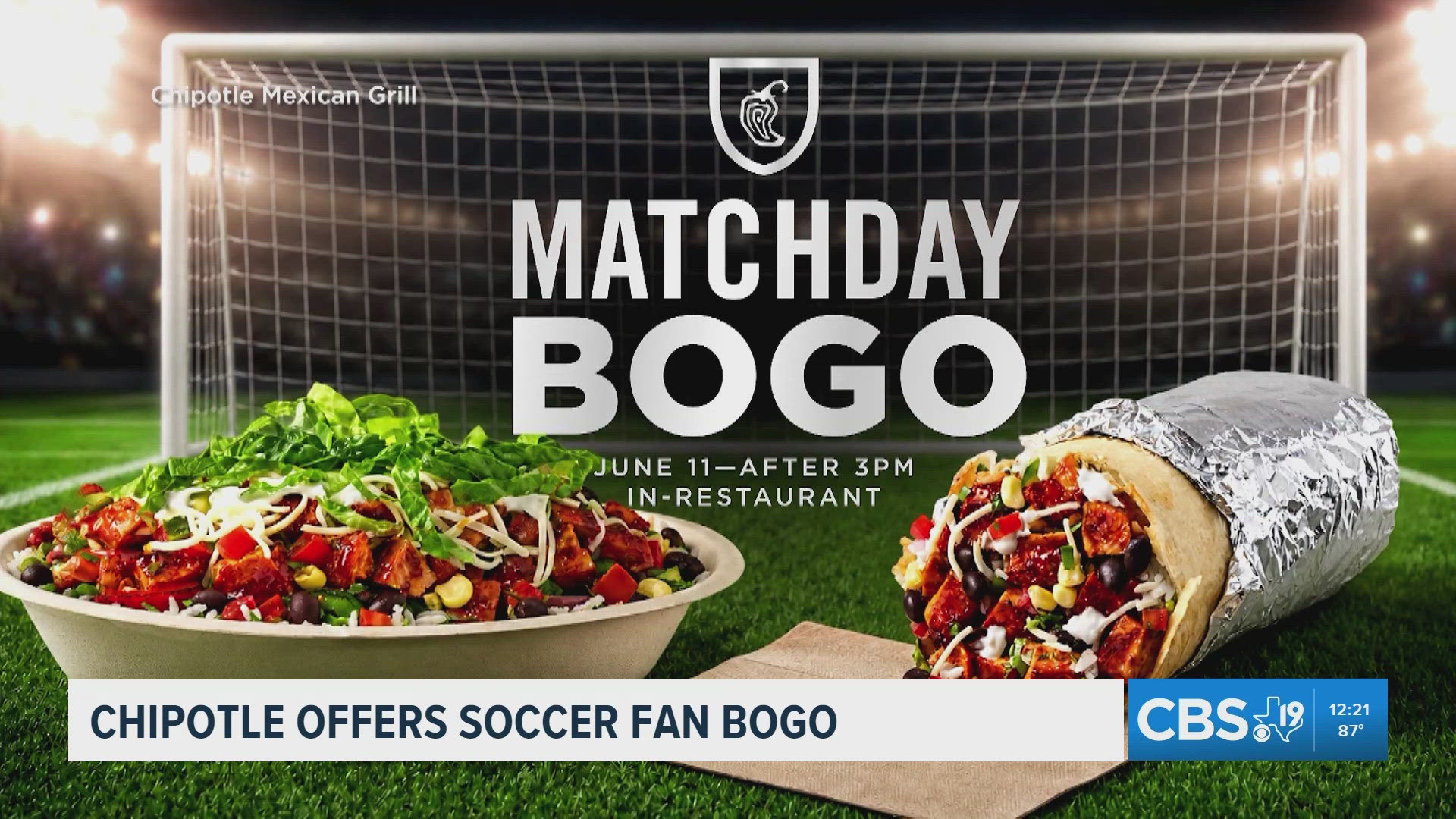 Chipotle offers BOGO deal for soccer fans as World Cup begins