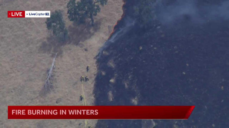 Putah Fire: Evacuation warnings lifted for fire burning in Yolo County