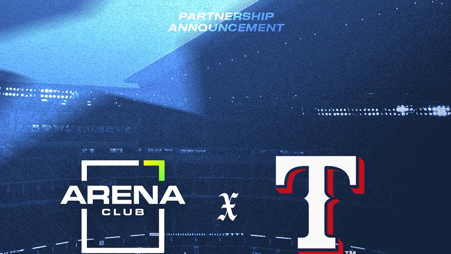 Arena Club announces hobby partnership with Texas Rangers